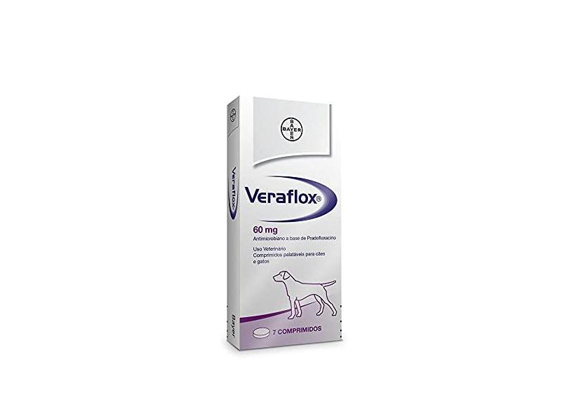 Veraflox 60mg - Bayer - Cx c 7 comprimidos com o Melhor Preço é no Zoom