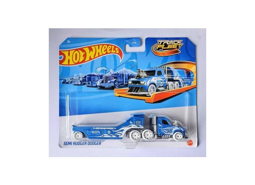 Hot Wheels Caminhão - Semi Rodger Dodger Track Fleet com o Melhor Preço ...