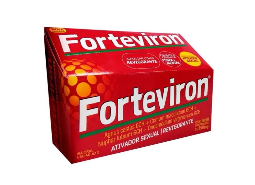 Forteviron 250mg Com 60 Comprimidos* com o Melhor Preço é no Zoom