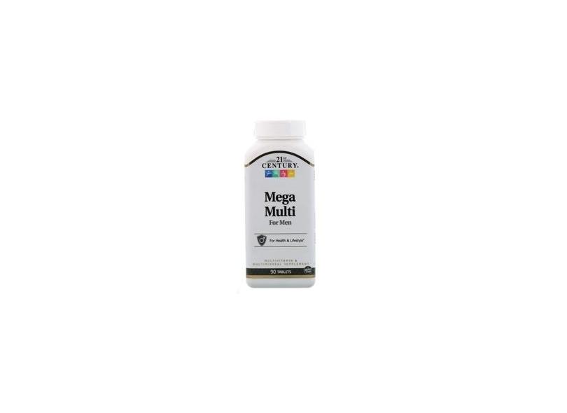 Mega Multi Para Homens Multivitamínico e Multimineral 90 Comprimidos ...