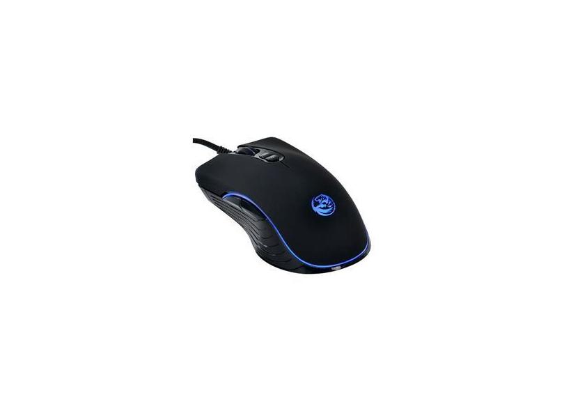 Mouse Gamer Pcyes Ma7 4000 Dpi Sensor Avago 3050 Led 7 Cores 1.8M com o ...