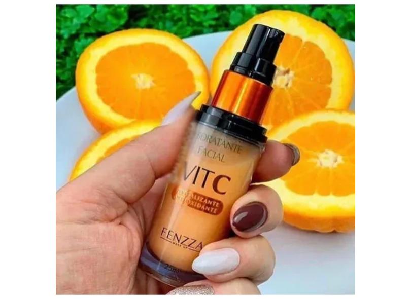 Hidratante Facial Vit C Fenzza Makeup Serum Vitamina C com o Melhor ...