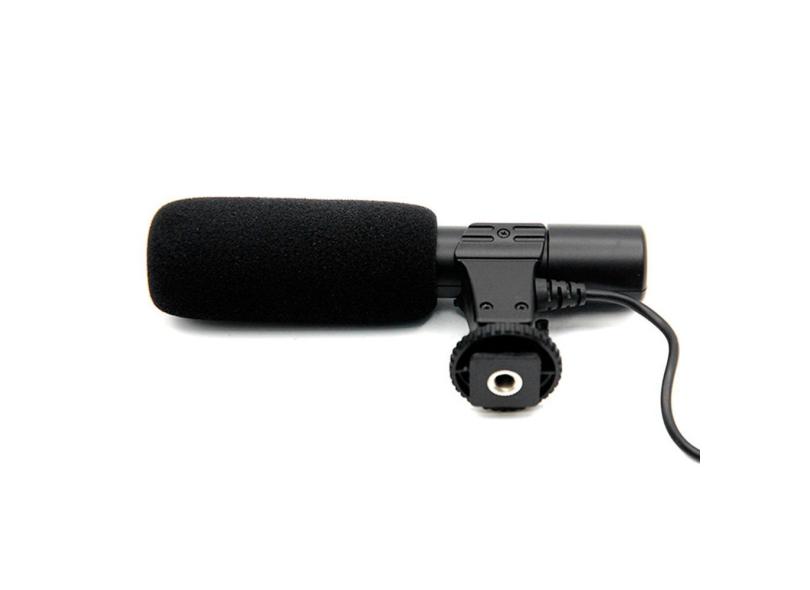 Microfone de gravação de 3,5 mm para entrevista de microfone para ...