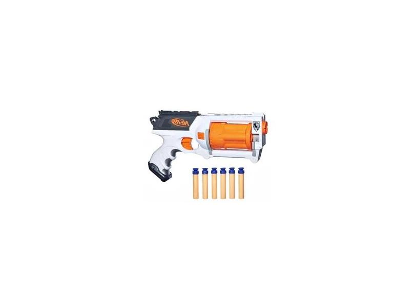 Lançador De Dardos Nerf N-strike Maverick Rev-6 A7998 - Hasbro em ...