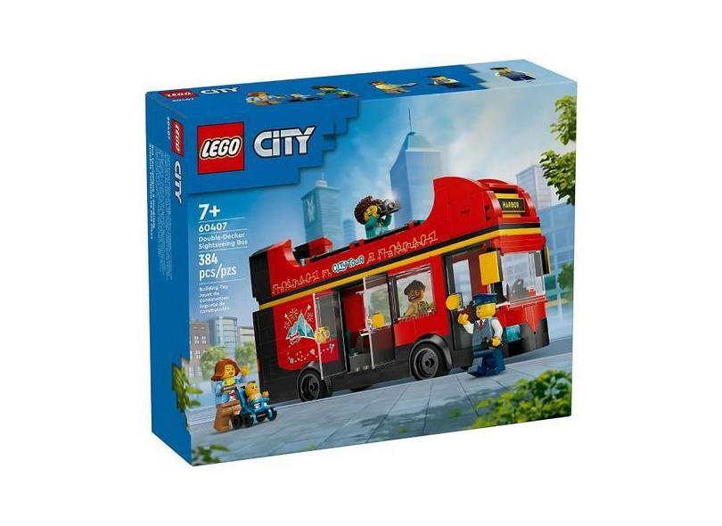 Lego City Ônibus Turístico Vermelho Dois Andares 60407 com o Melhor ...
