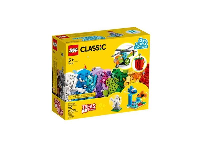 Lego Classic Peças E Funções Coloridas 500 Peças - 11019 com o Melhor ...