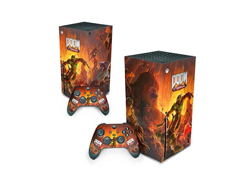 Skin Adesivo para Xbox Series X - Doom Eternal com o Melhor Preço é no Zoom