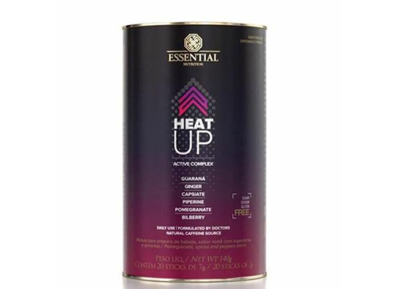 Heat Up 20 Saches - Essential Nutrition (romã) com o Melhor Preço é no Zoom