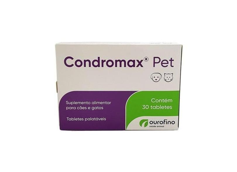 Suplemento Alimentar Pet Condromax 30 tabletes - Ouro Fino com o Melhor ...