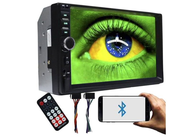 Central Multimidia Automotivo Para Hb20 First Option Mp5 2 Din Player 7 Polegadas Universal ...