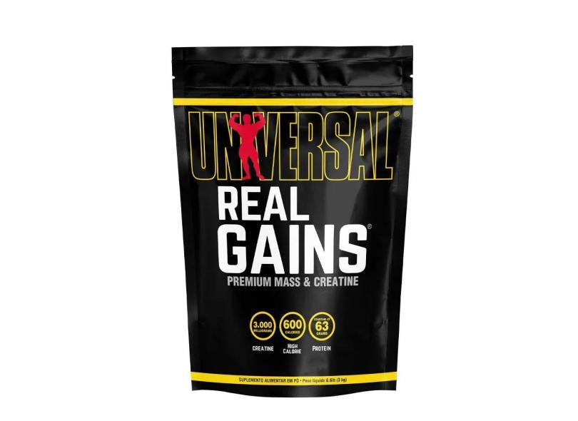 Hipercalórico Real Gains 5Kg - Universal Nutrition Chocolate Ice Cream ...