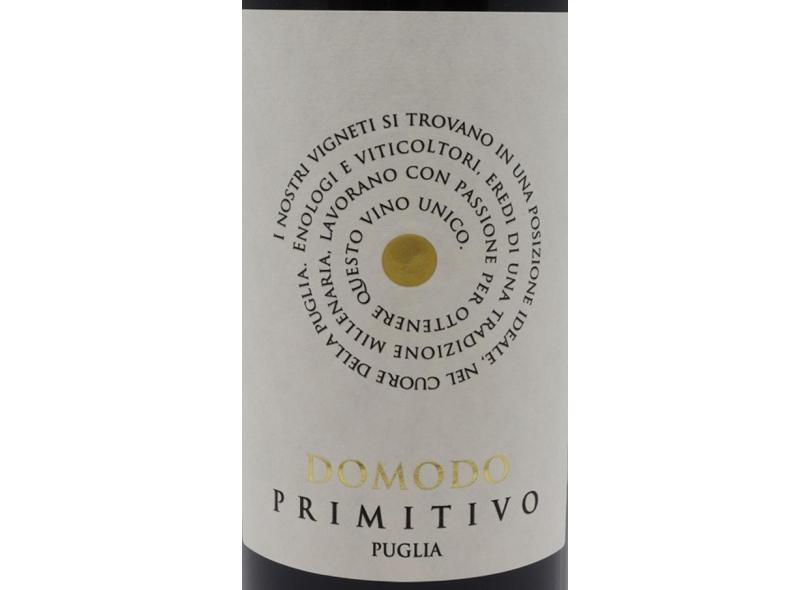 Vinho Domodo Primitivo Igp Puglia Safra 2019 750Ml com o Melhor Preço é ...