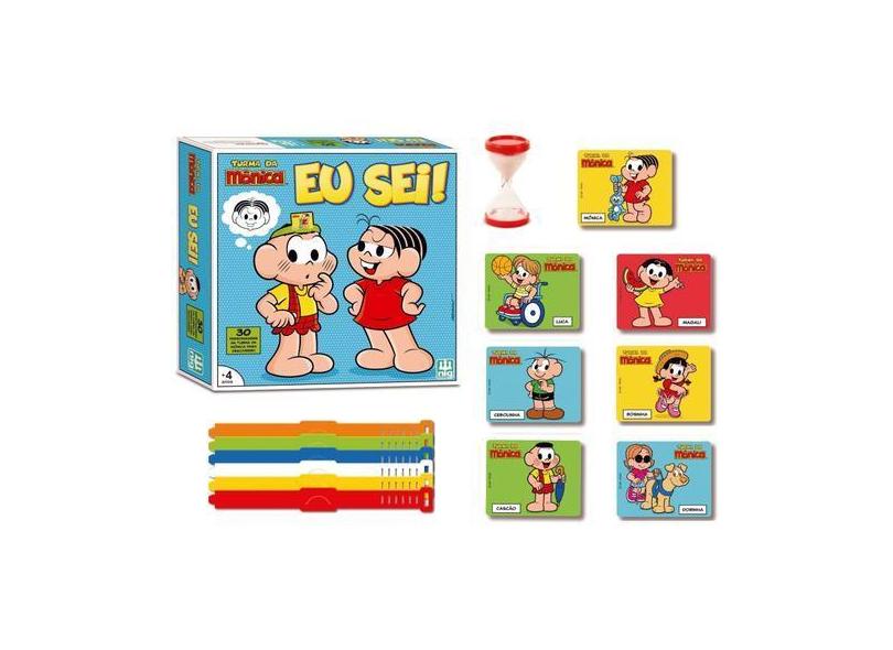 Jogo Turma Da Mônica Eu Sei! Eu Sou - Nig Brinquedos com o Melhor Preço ...