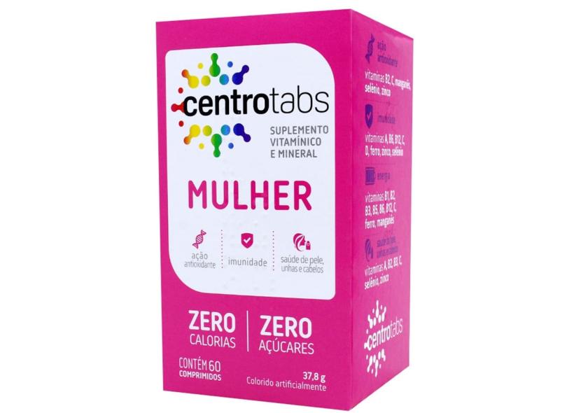 Multivitamínico centrotabs mulher 60 comprimidos com o Melhor Preço é ...