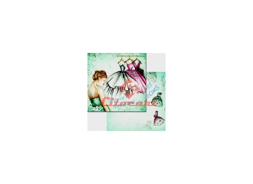 Papel Scrapbook Litocart 30,5x30,5 LSCD-220 Mulher e Vestidos Fundo ... Papel Scrapbook Litocart 30,5x30,5 LSCD-220 Mulher e Vestidos Fundo ...
