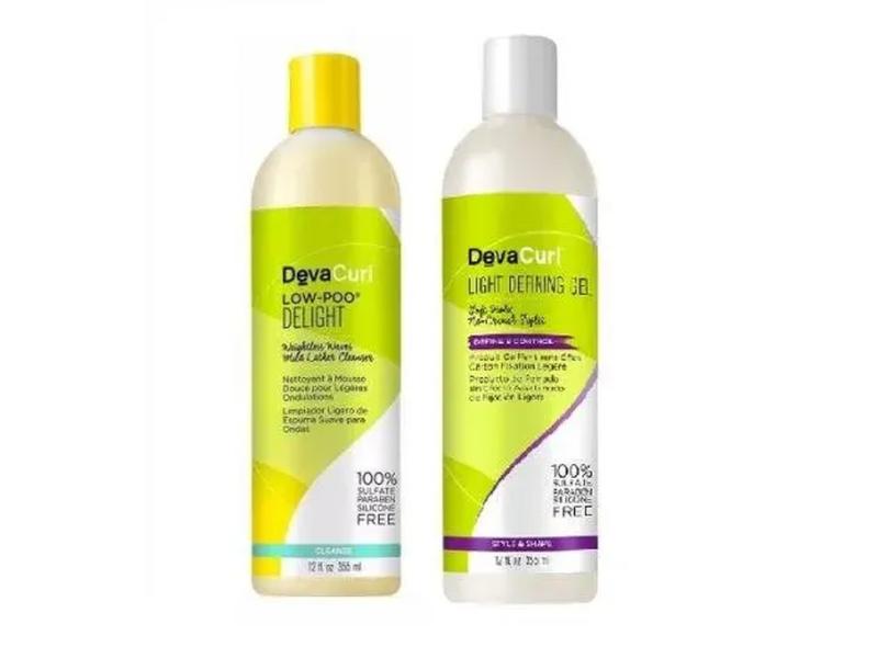Deva Curl Delight Low Poo 355ml E Deva Curl Angell 355ml com o Melhor ...