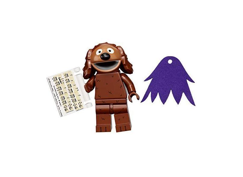 Minifigura Lego Da Série Muppets: Rowlf O Cão Com Capa Roxa (71033) em ...