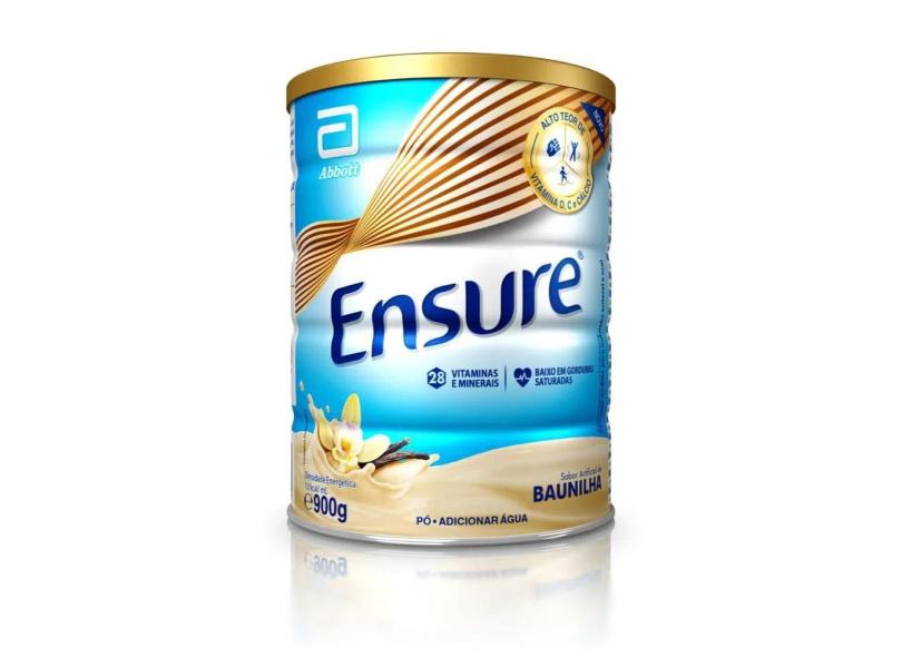 Leite Em Pó Ensure 900G Abbott Nutrição Completa Baunilha com o Melhor ...