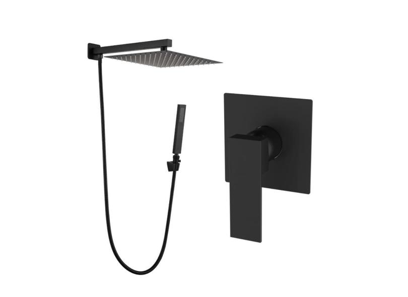 Kit Ducha 20x20 Slim De Parede Cromado+acabam Registro com o Melhor ...