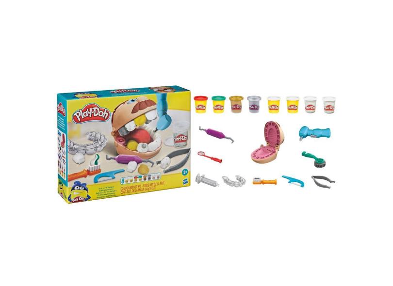Massinha Playset Play Doh Brincando de Dentista F1259 Hasbro com o ...
