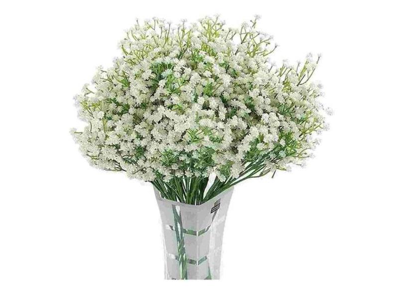 28 Flores Artificiais Mosquitinho Artificial Realista 62 Cm com o ...