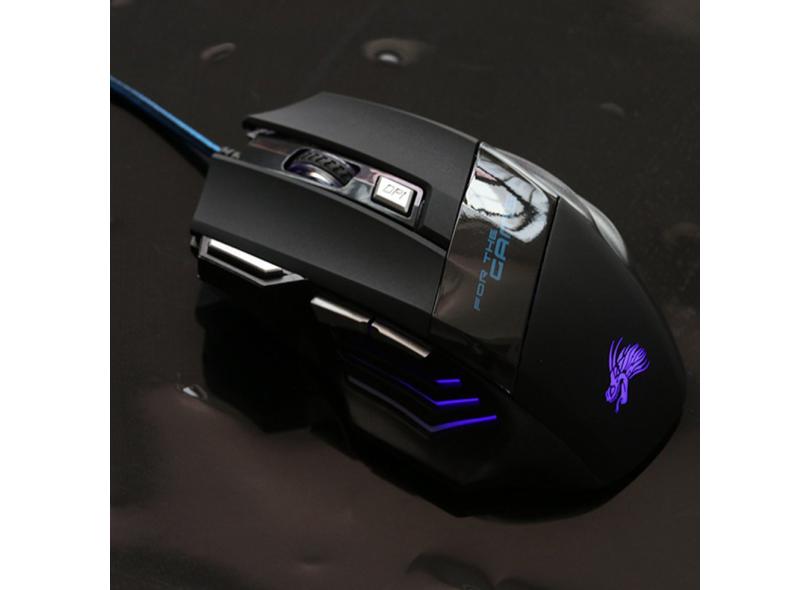 Wired cor de rato 7 Bot? O 2500dpi LED Computer USB Optical Mouse Gamer ...