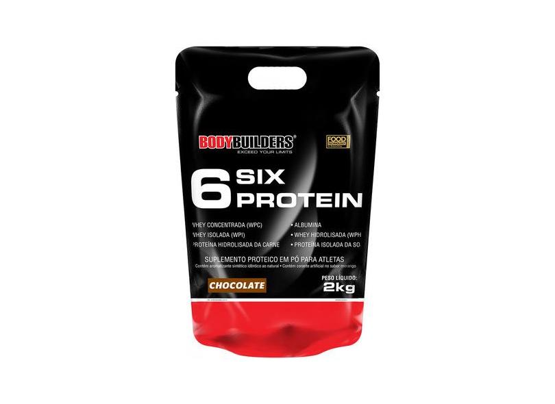 Proteína O Six Refil 2 Kg - Combinada 6 Tipos Six Protein Refil 2Kg ...
