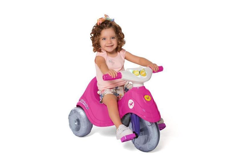 Triciclo Infantil C/ Empurrador E Protetor 1-3 Anos Lelecita Ii Calesi ...