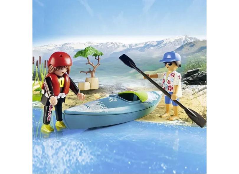 Playmobil Starter Pack Aventura Kayak Treino Caiaque 70035 com o Melhor ...