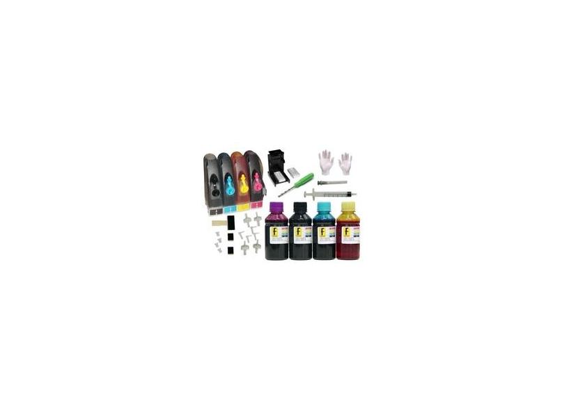 Bulk Ink Impressoras Canon Ts 3110 + 400ml Tintas + Snap Fil com o ...