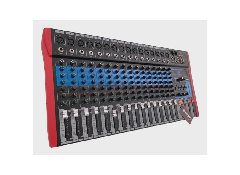 Mesa de som soundvoice 16 canais ef/eq MS162 eux com o Melhor Preço é ...