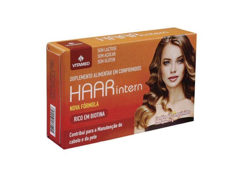 Suplemento Alimentar Haar Intern com 60 comprimidos Vitamed 60 ...