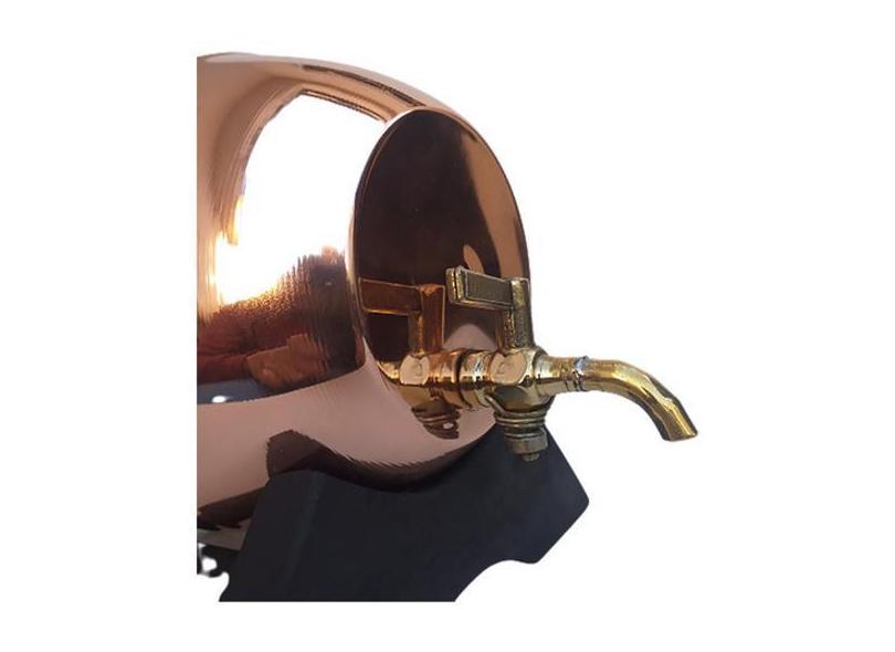 Carote Para Cachaça Em Cobre 2 Litros com o Melhor Preço é no Zoom