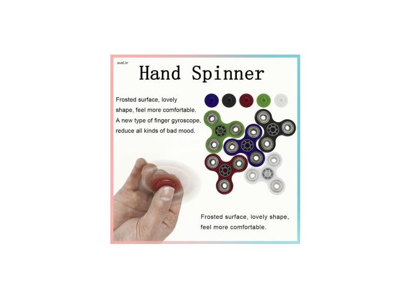 goods Triangle Hand Spinner Toys Finger Spinner Anxiety Stress Relief ...