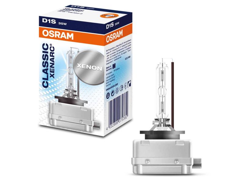Lâmpada Xênon D1S 4150K 35W 85V Osram Xenarc Classic Original com o ...