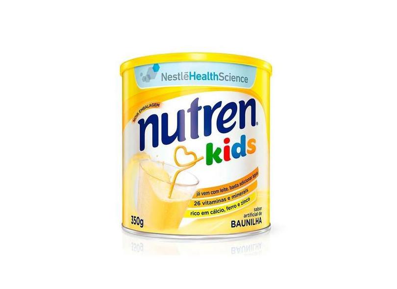 Suplemento Alimentar Nutren Kids Baunilha 350G - Nestle com o Melhor ...