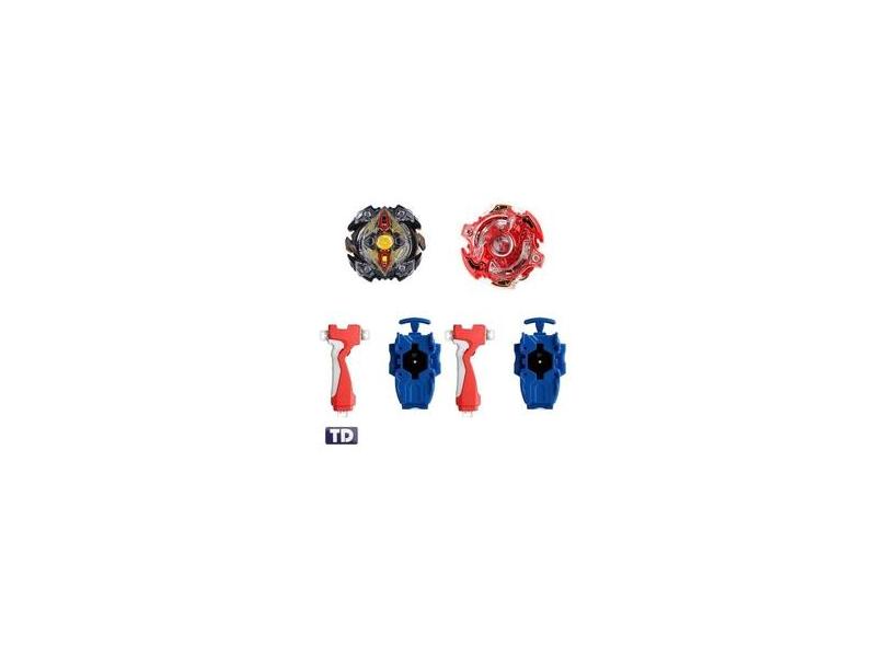 Beyblade Zillion Zeutron + Spryzen + 2 Launcher Grip com o Melhor Preço ...