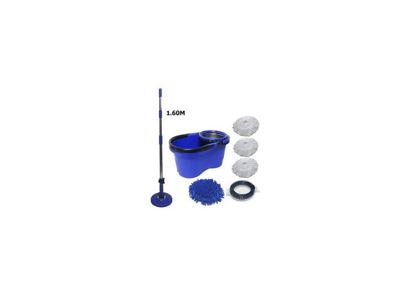 Balde Perfect Mop Pro 1.60m + 3 refis 1 Tira pó 1 Escovao com o Melhor ...