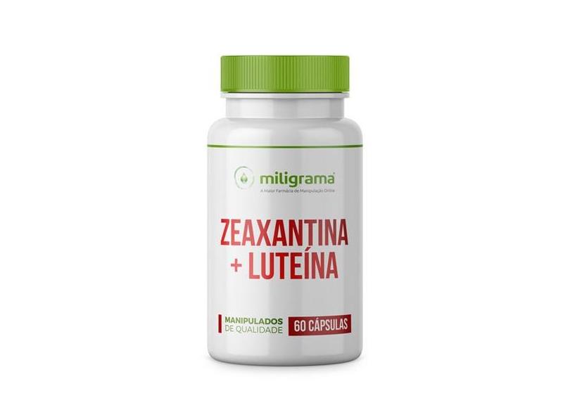 Zeaxantina 1mg + Luteína 10mg 60 Cápsulas - Antioxidantes para Saúde ...