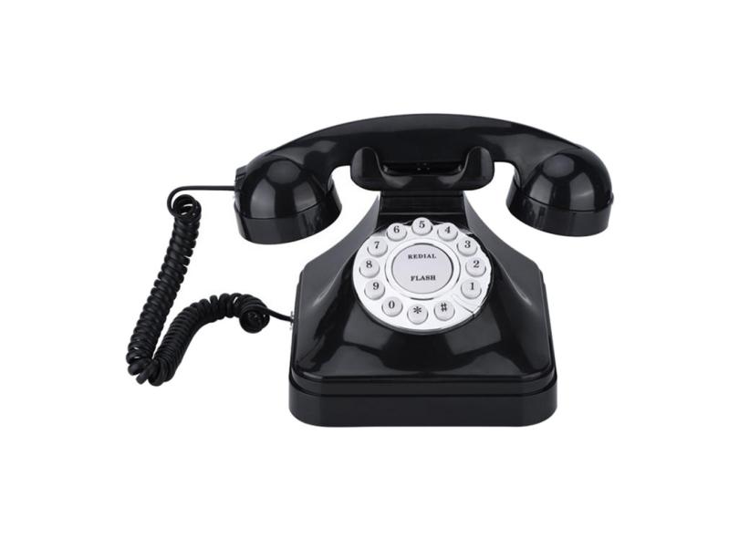 Telefones Retro Vintage Operação De Uma Linha Multi-Função Telefone ...