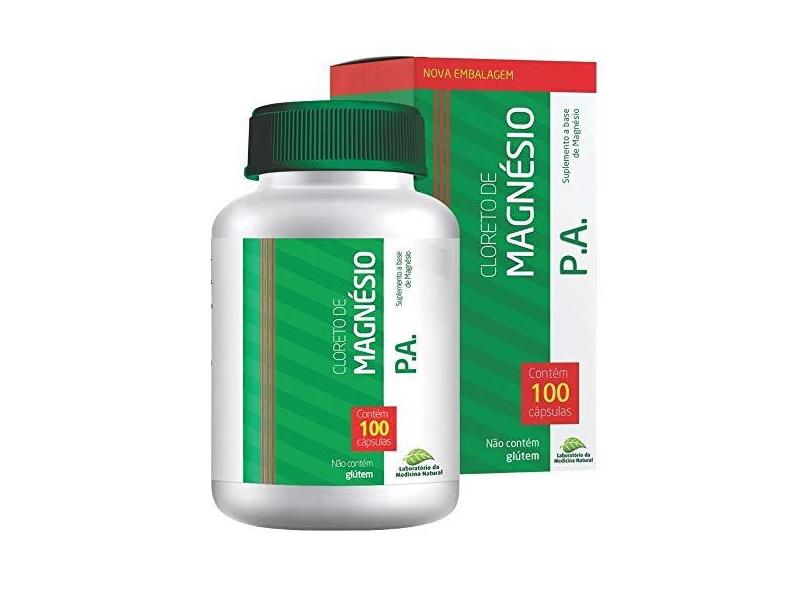Cloreto De Magnésio P.a. 100 Cápsulas 500mg - Medinal com o Melhor ...
