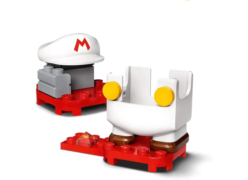 71370 Lego Super Mario - Mario De Fogo - Power-up Pack com o Melhor ...