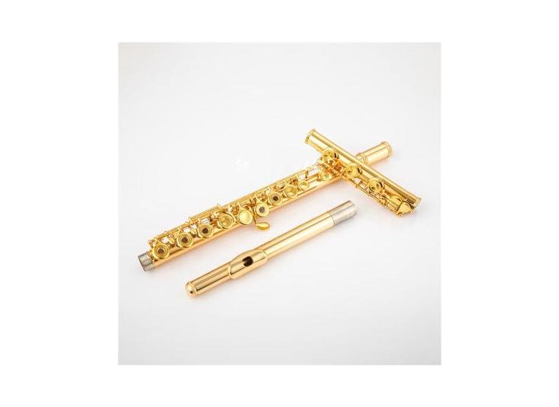 flauta transversal C Tune E Mecanismo Flauta 17 Chaves Buracos Abertos ...