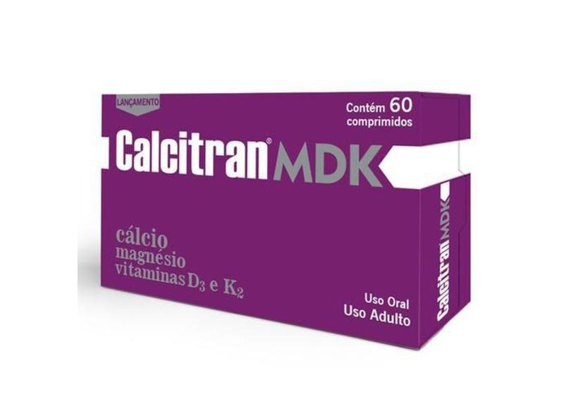 Calcitran Mdk 60 Comprimidos com o Melhor Preço é no Zoom