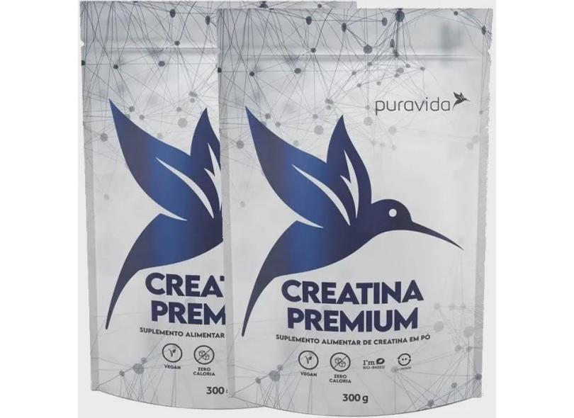 Kit 2x Creatina Premium - Com Selo Creapure - (300g cada) - 100% ...