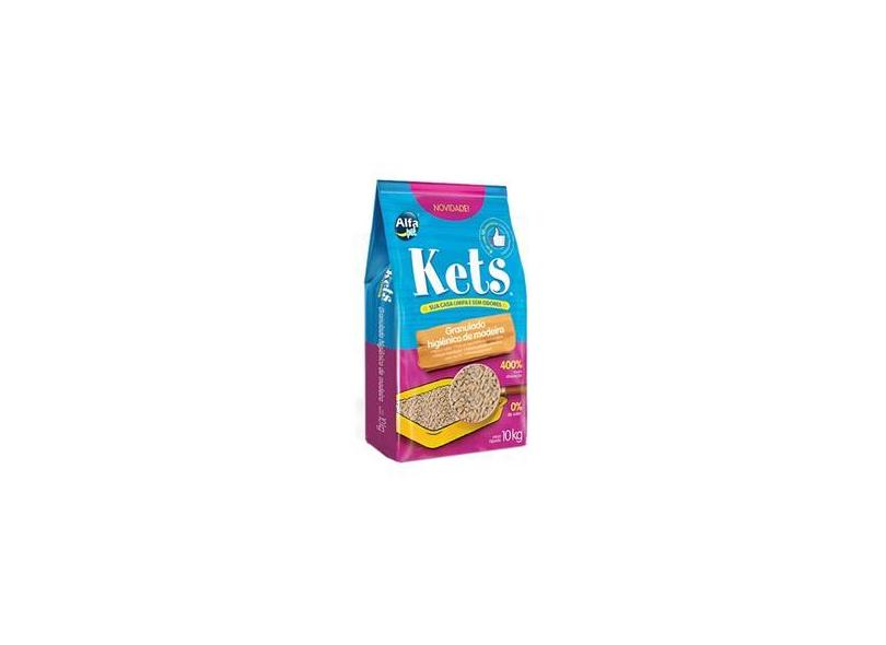 Granulado Kets Higienico De Madeira 10Kg com o Melhor Preço é no Zoom