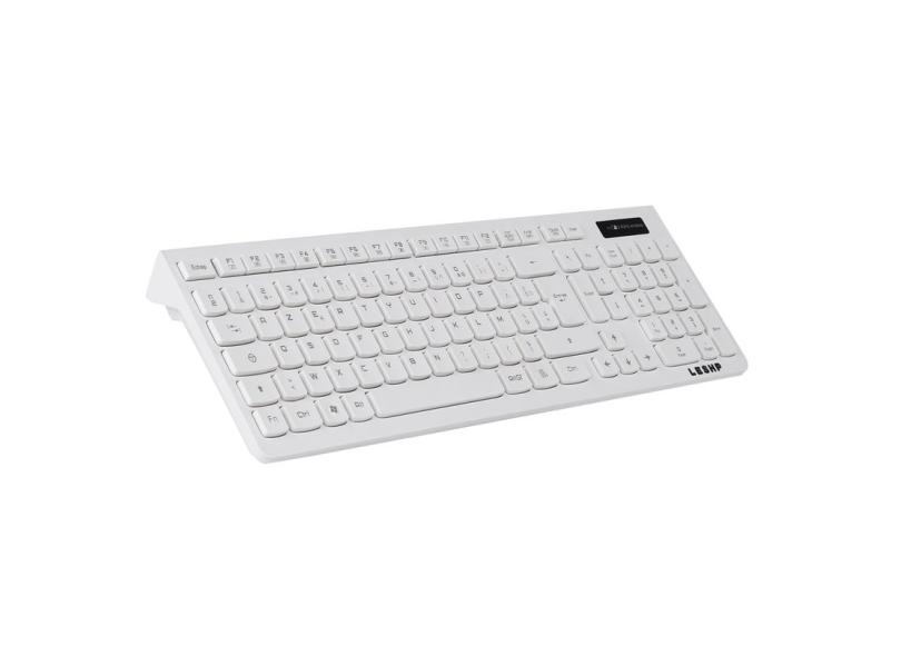 Leshp 2.4G sem fio ultra-fino Teclado Mouse Combo com receptor USB ...