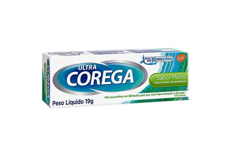 Corega Ultra Cr Menta 19g com o Melhor Preço é no Zoom