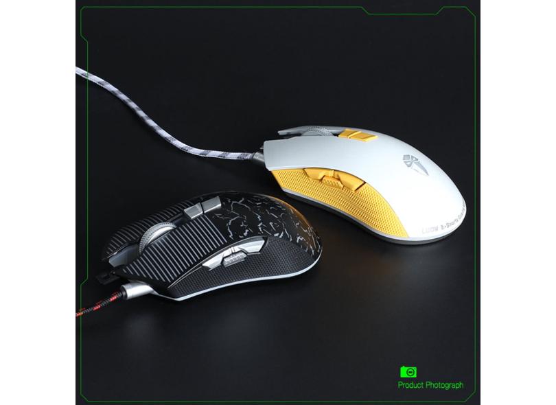 Luom G70 Gamer profissional Computer Gaming Mouse 4000dpi Optical 9 ...