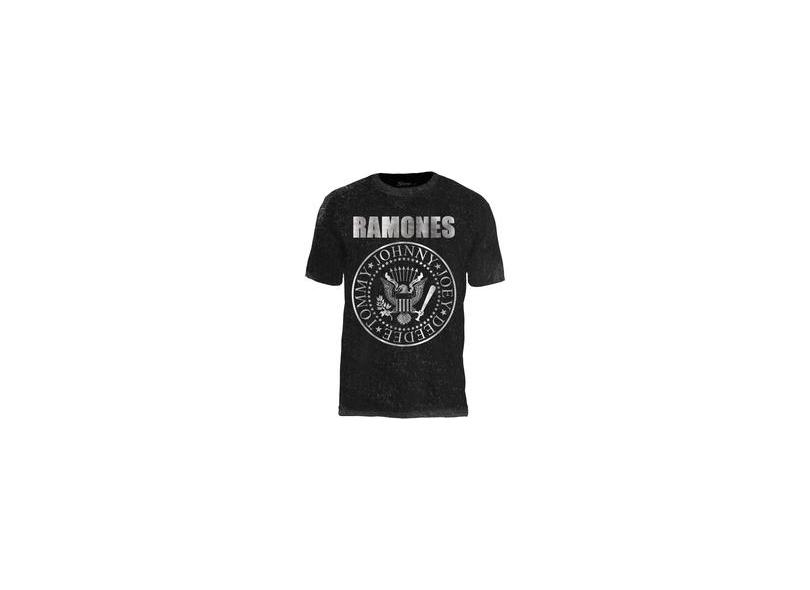 Camiseta Especial Ramones Ram Crest em Promoção é no Buscapé